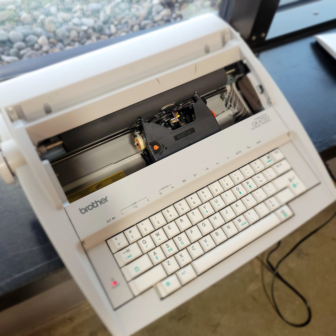 Brother GX-6750 Daisy Wheel Electric Typewriter - Etsy