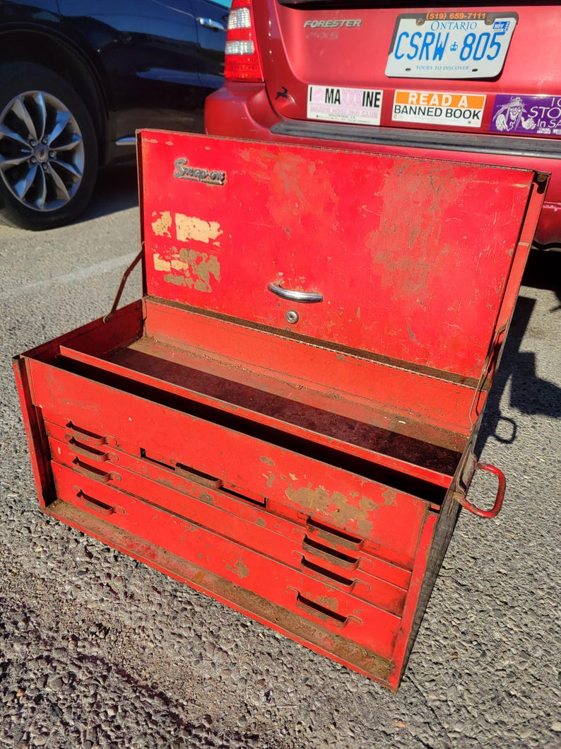 Vintage Snap on 6 Drawer Tool Chest Cabinet KRA-53 - Etsy Australia