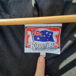 Vintage Koolah Australia Black Duster Riding Coat Size Xlarge Vintage ...