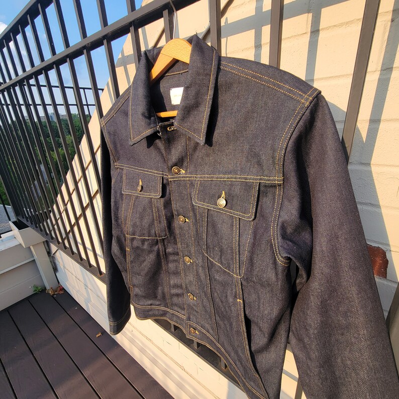 Aimé Leon Dore Japanese Selvedge Denim Jacket 'rinse Wash' Mens Medium ...