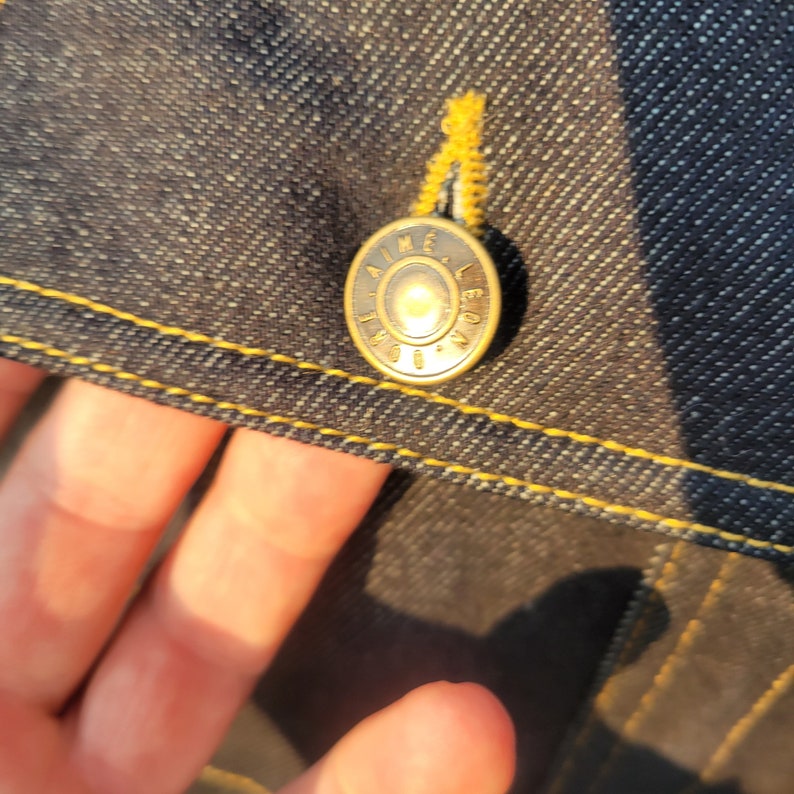 Aimé Leon Dore Japanese Selvedge Denim Jacket 'rinse Wash' Mens Medium ...