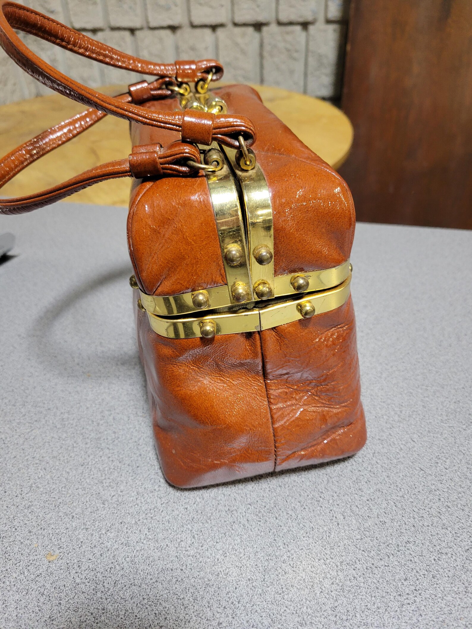 Vintage Patten Learher Dofan Paris Clutch Women's Purse - Etsy