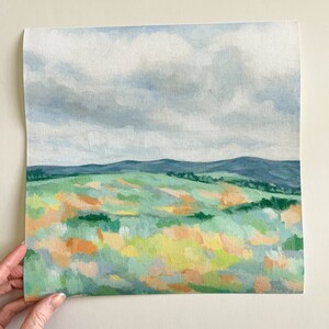 Abstract Mountain Print | Mountain Painting | Mountain Art | Blue Ridge ...