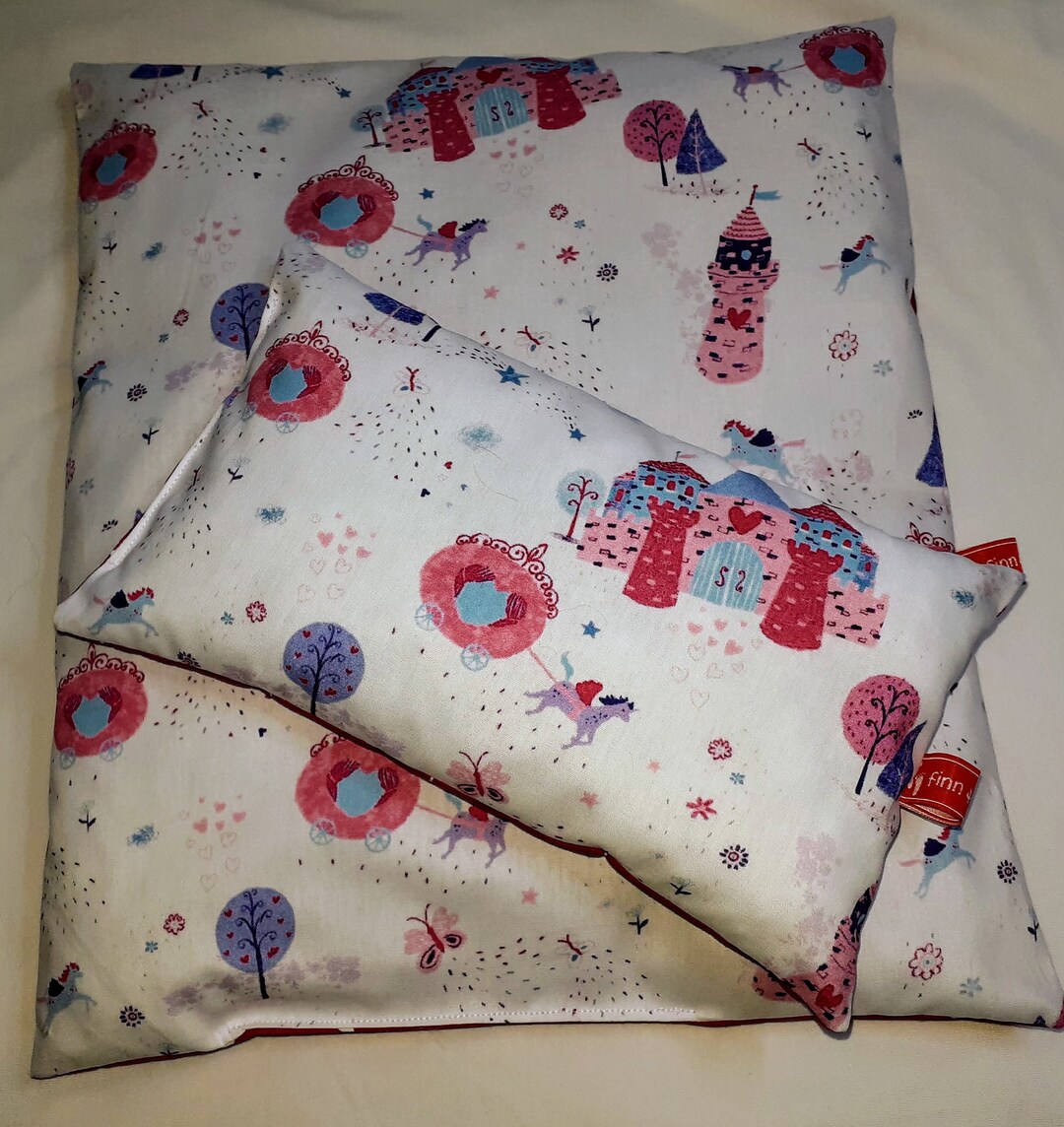 Doll's Pram Pillow Doll's Bed Pillow Princess Lock 2 Pcs. Doll's Pram ...