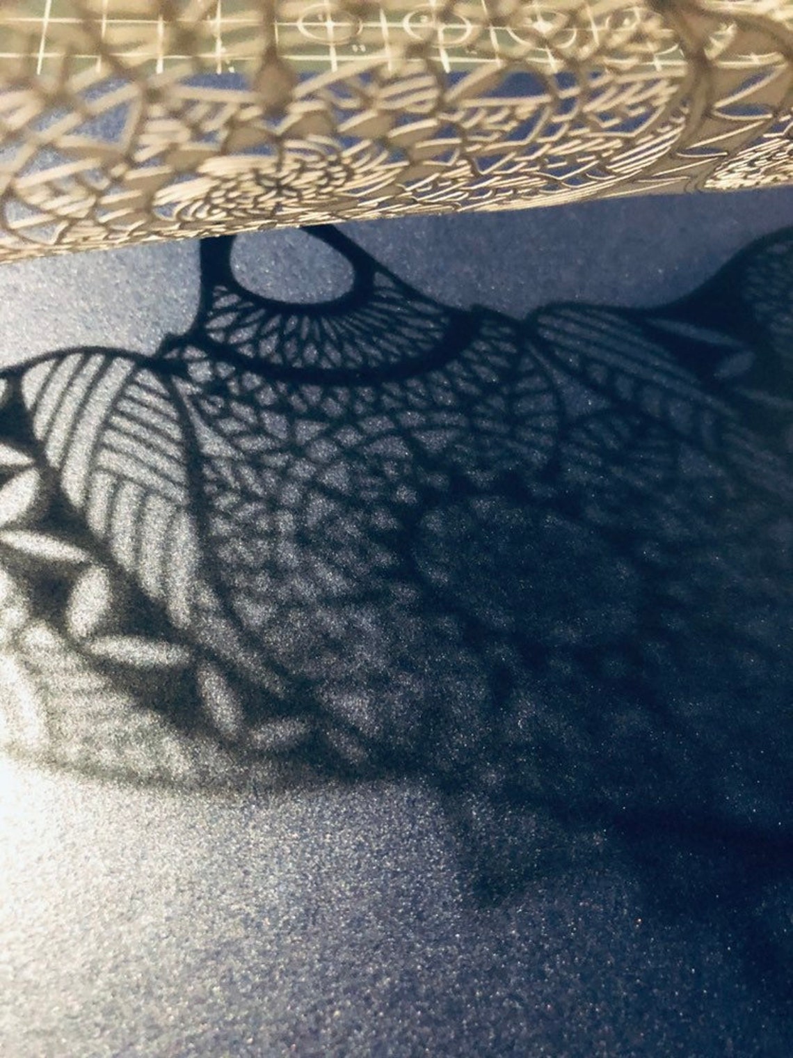 Mandala Manta Ray Papercutting Template Digital Download - Etsy