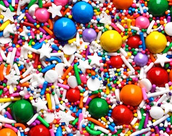 Rainbow sprinkles | Etsy