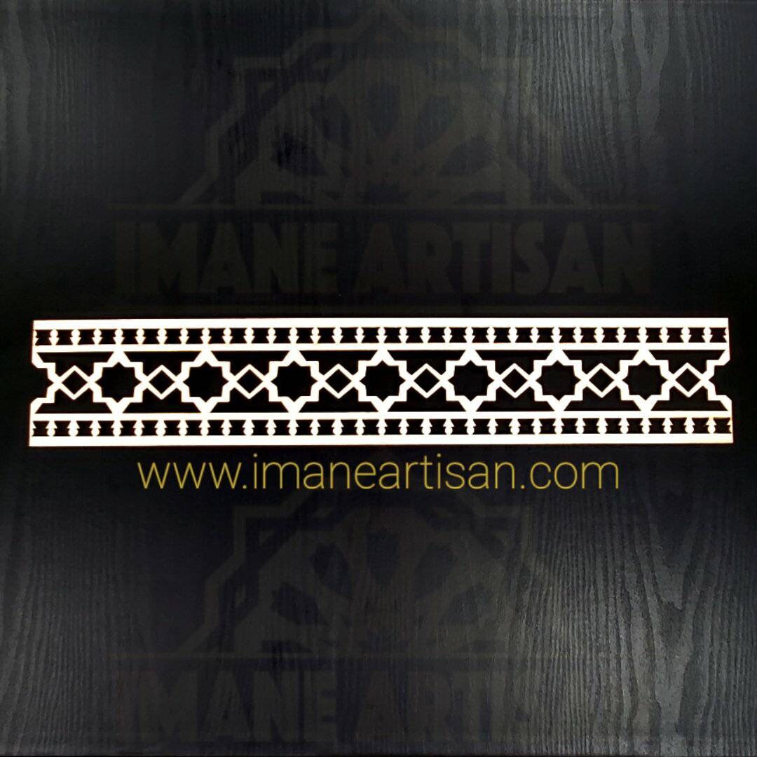 P-013/ Moroccan Geometric Wooden Panel / Carved Wood Panel / Craft ...