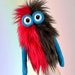 Meep Monster Puppet - Hand Puppet / Hand and Rod Puppet - 2 Fur - Brown ...
