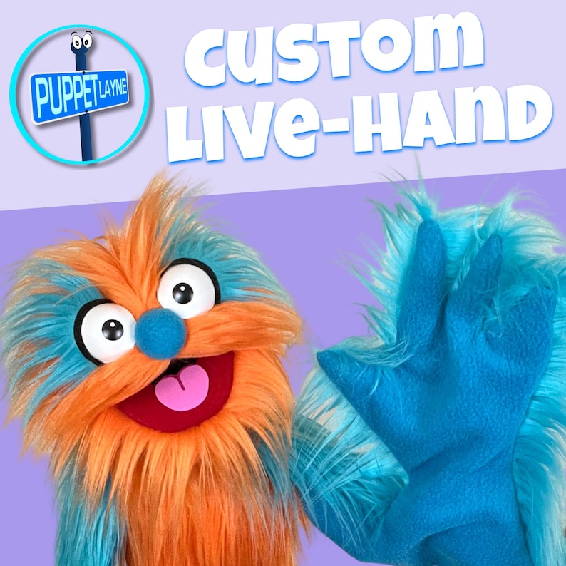 CUSTOM Nosey Pro - Professional Live Hand Puppet - Etsy