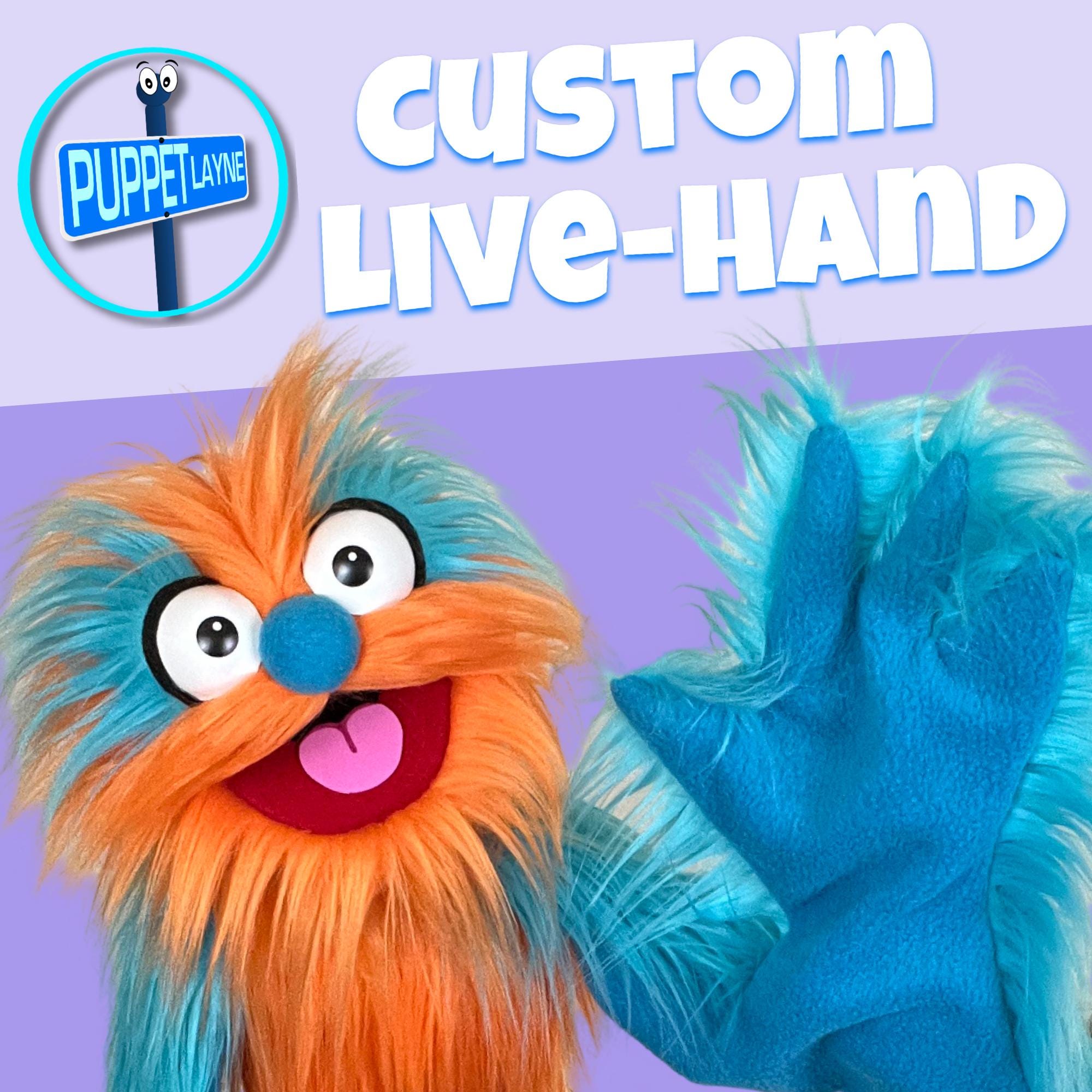 CUSTOM Nosey Pro - Professional Live Hand Puppet - Etsy