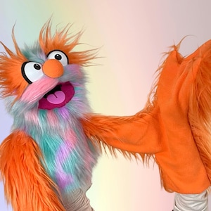 Nosey Pro - Professional Live Hand Puppet - Speciality Sunset Rainbow ...