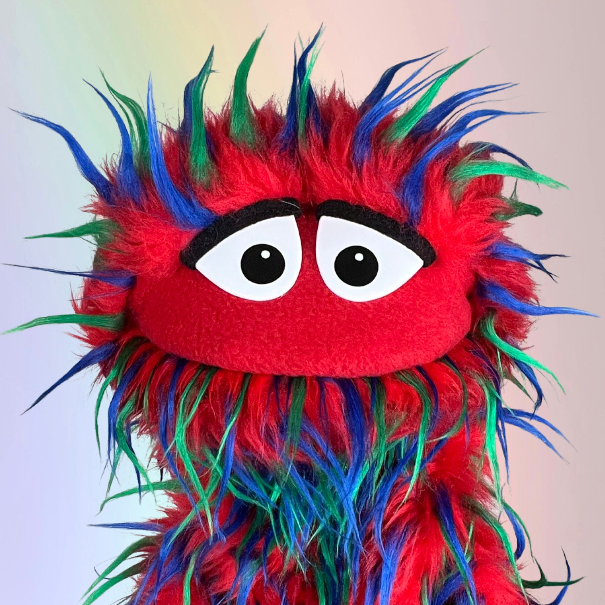 Ez Pz Pro Monster Hand and Rod Puppet / Hand Puppet Speciality Red ...
