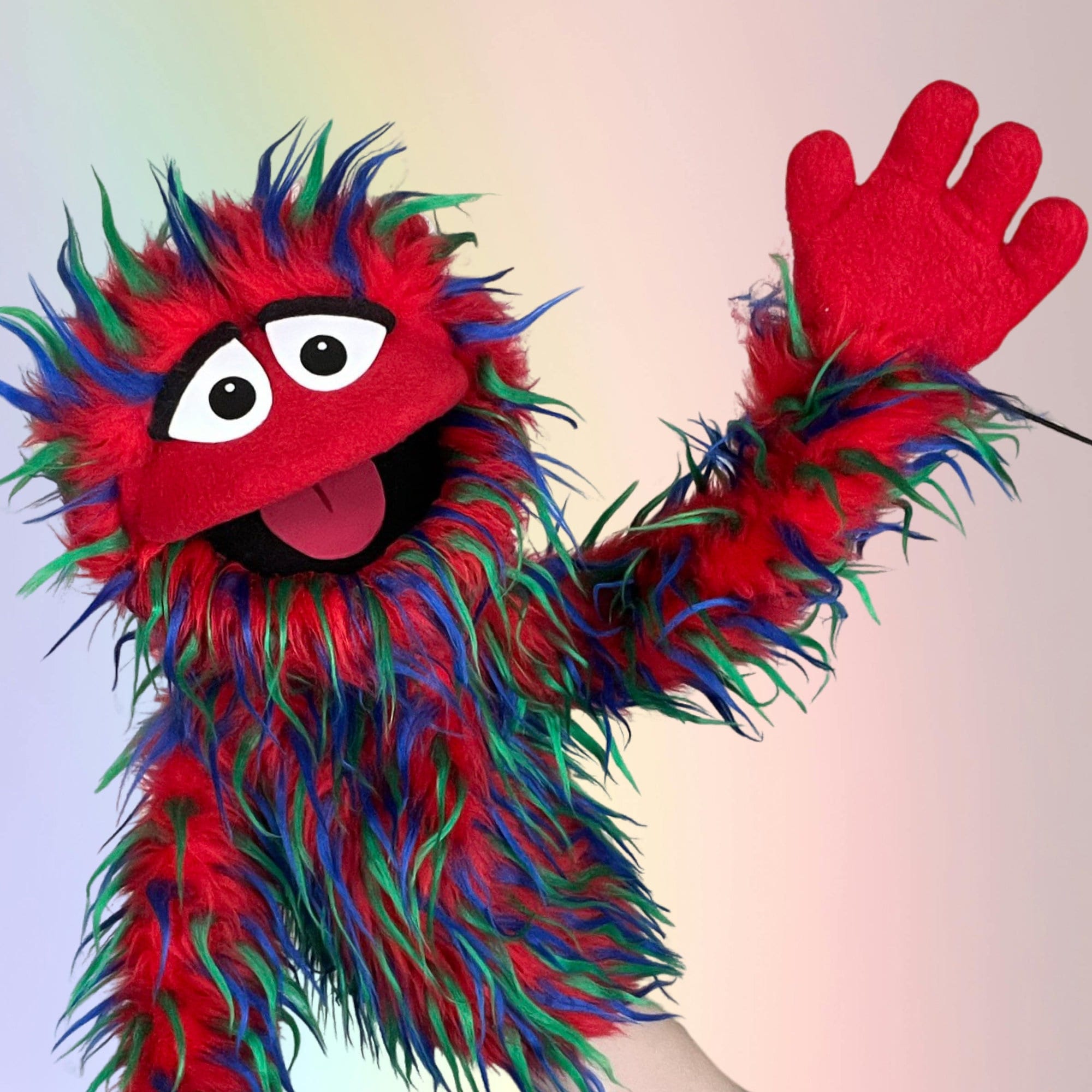 Ez Pz Pro Monster Hand and Rod Puppet / Hand Puppet Speciality Red ...