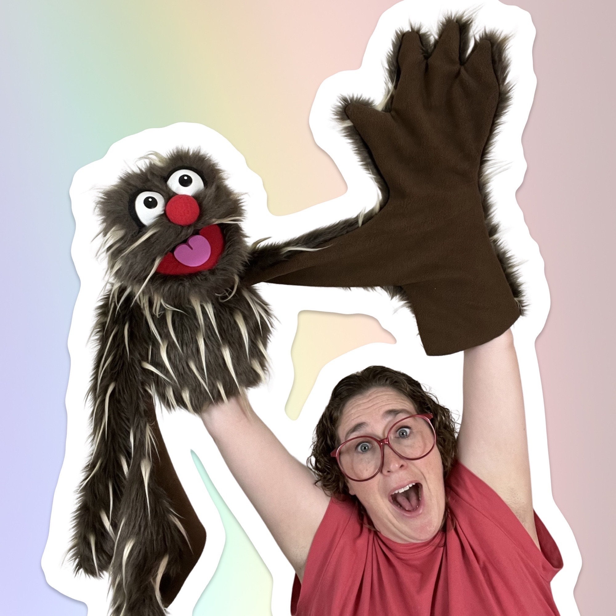 Nosey Pro Professional Live Hand Puppet Foam Body and Head - Etsy