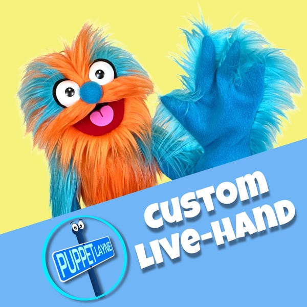 Muppet Style Puppet Pattern - Etsy