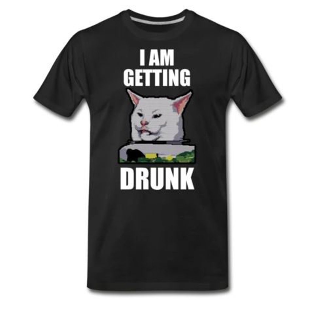Yelling at Cat Meme T-shirt Design - Bachelorette, Bachelor, and ...