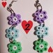 Kidcore Colorful Flower Earrings - Etsy