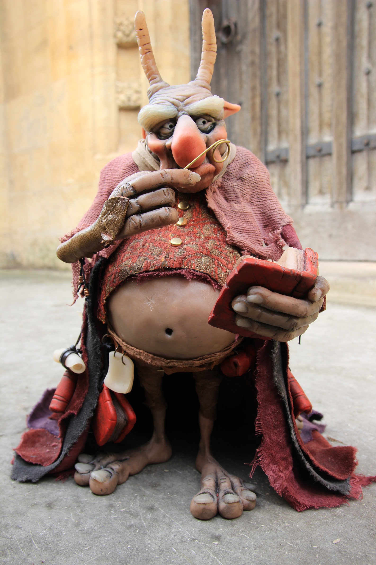 The Librarian-ooak-fantasy Creature-collectible-made by - Etsy UK