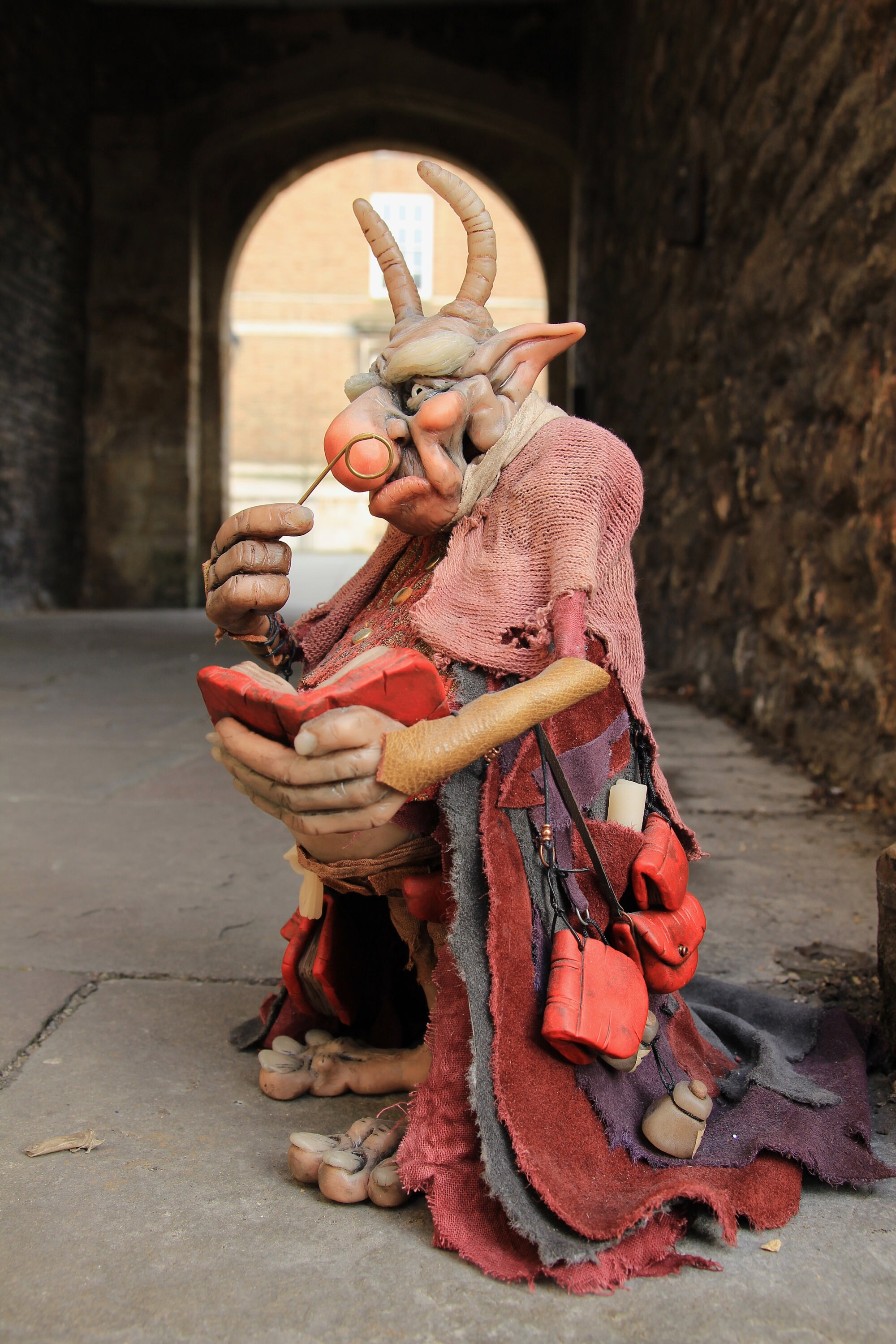 The Librarian-ooak-fantasy Creature-collectible-made by - Etsy UK