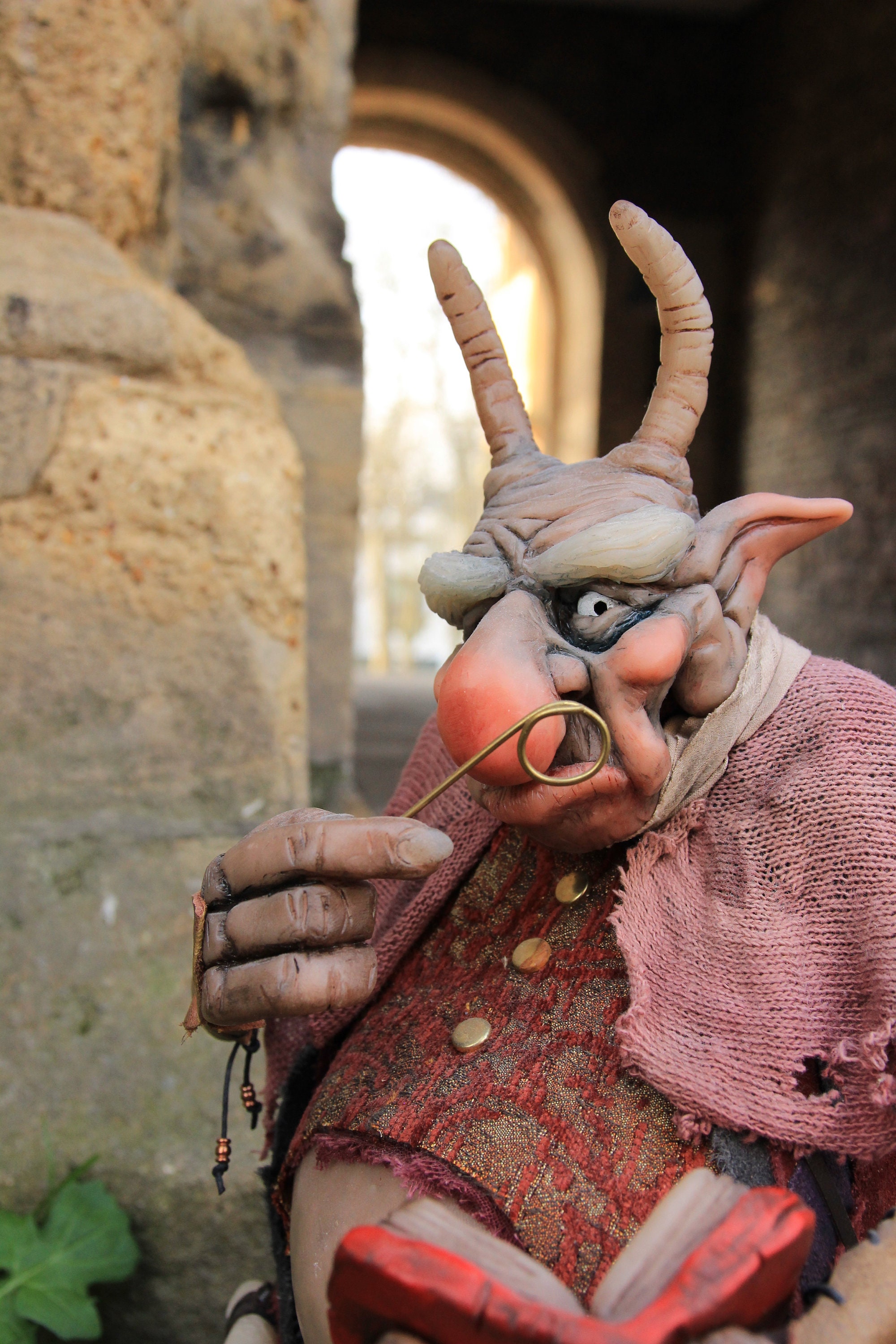 The Librarian-ooak-fantasy Creature-collectible-made by - Etsy UK