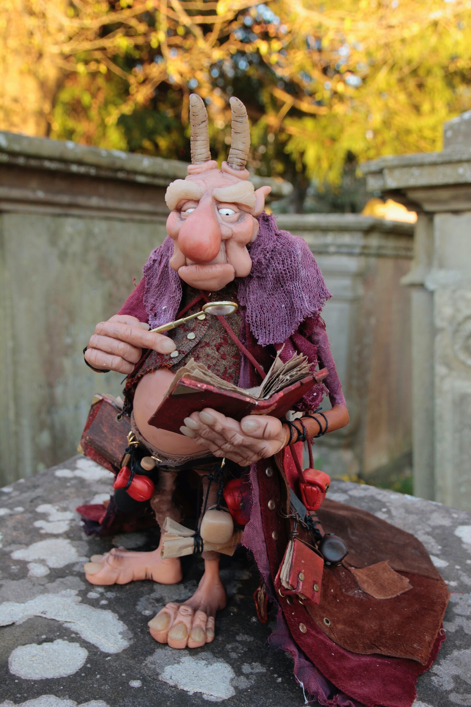 The Librarian-ooak-fantasy Creature-collectible-made by - Etsy UK