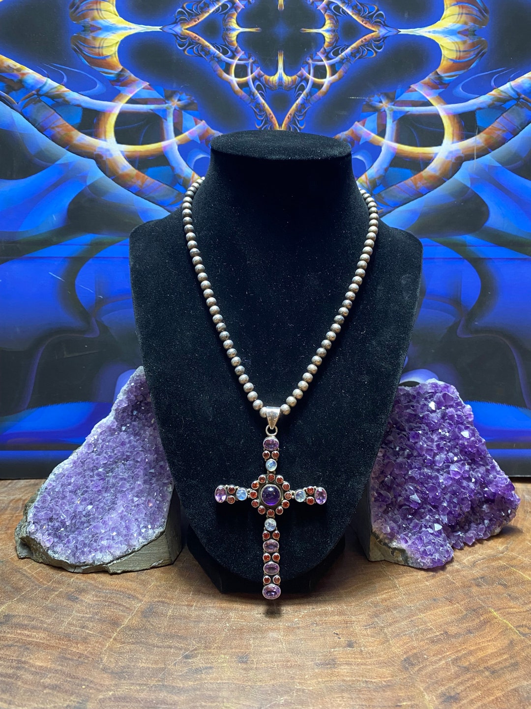 Nikki Butler Sterling Silver Cross Necklace - Etsy