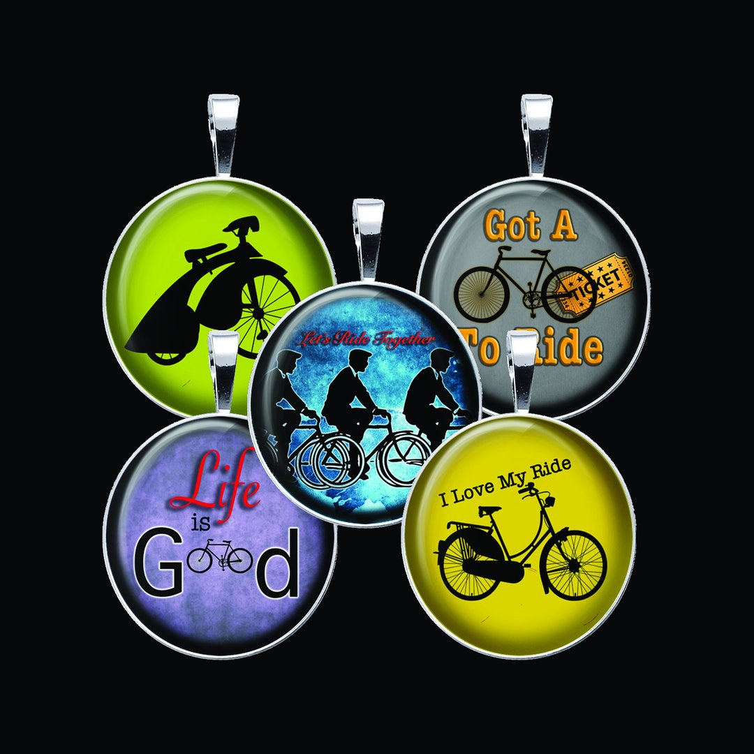 Bicycle, Tricycle, Bike Digital Collage Sheet DCC023 - 18mm, 20mm, 25mm ...