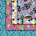 80s 90s Memphis Style Seamless Digital Paper Pack, 80s Party Digital ...