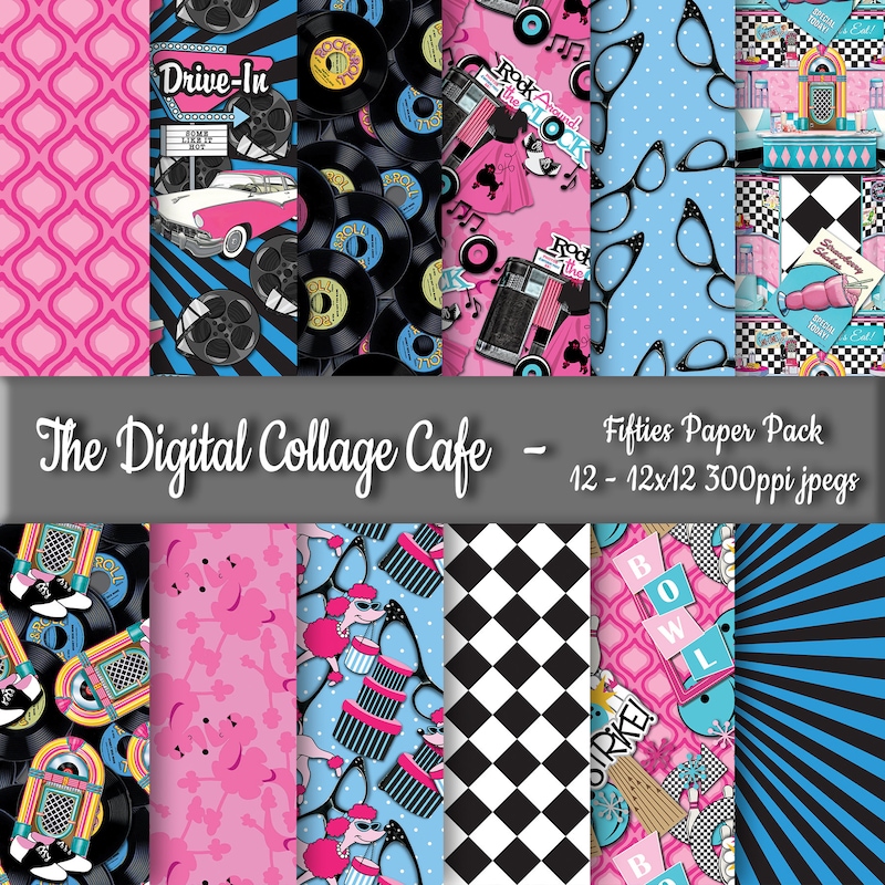 1950s Scrapbook - Etsy