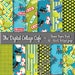 Lemon Seamless Digital Paper Pack, Lemonade Digital Paper, Lemonade ...