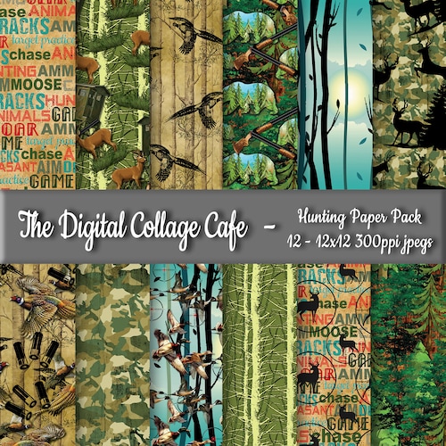 Seamless Patterns Digital Paper Pack Scrapbook Paper - Etsy