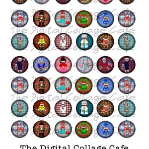 Sock Monkey Digital Collage Sheet - Vintage Toy Digital Collage DCC046 ...