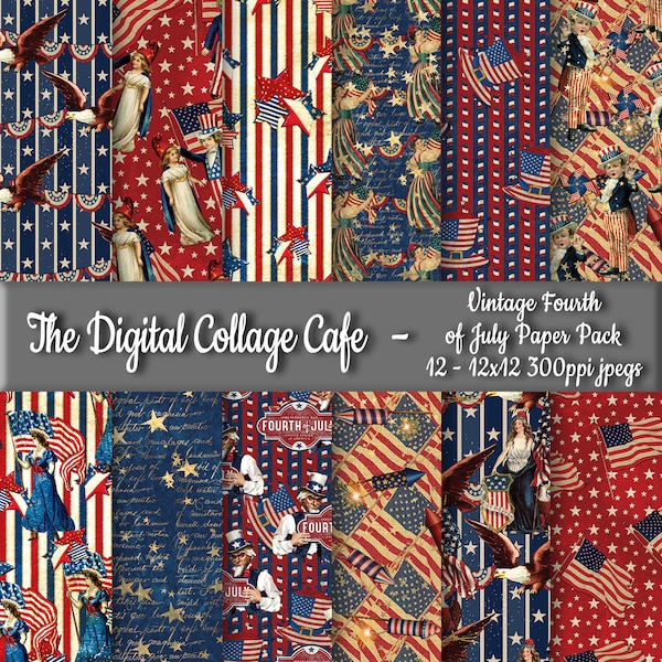 Patriotic Paper - Etsy