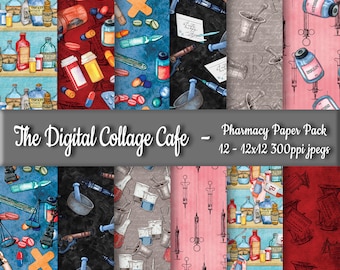 Pharmacy Paper | Etsy