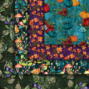 Autumn Seamless Digital Paper Pack, Fall Digital Paper Pattern ...