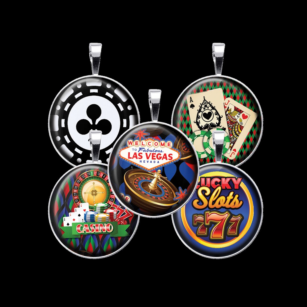 Gambling Digital Collage Sheet, Poker Digital Collage, Slots Collage ...