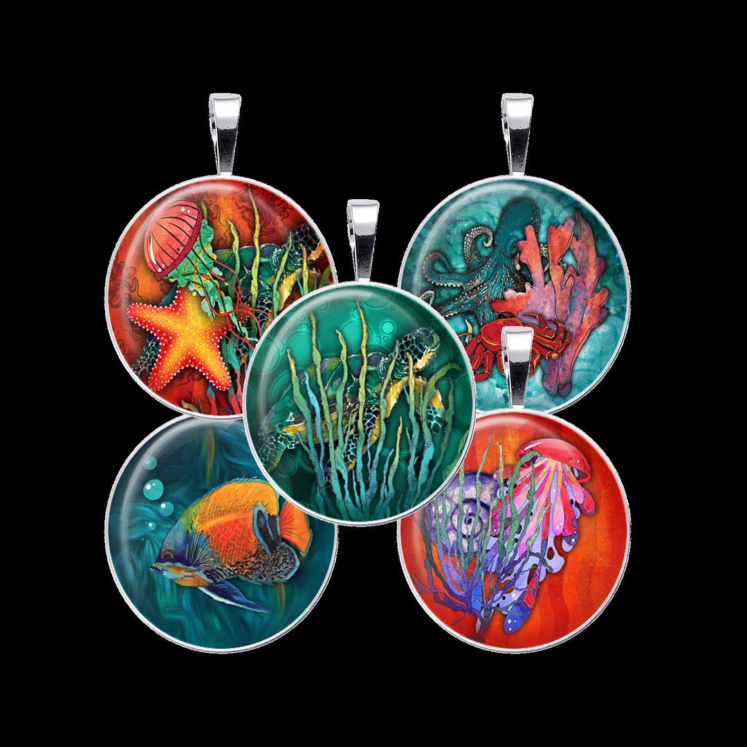 Sea Life Digital Collage Sheet, Ocean Collage, Ocean Life Collage ...