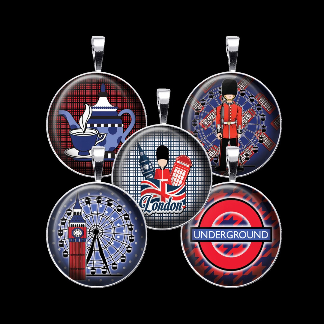 London Digital Collage Sheet DCC012 England Collage, British Collage ...