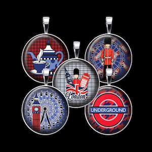 London Digital Collage Sheet DCC012 - England Collage, British Collage ...