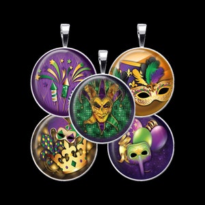 Mardi Gras Digital Collage Sheet, Fat Tuesday Collage, Masquerade ...