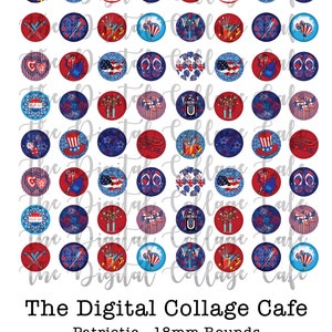Patriotic Collage Sheet, America Collage, USA Collage, 4th of July ...