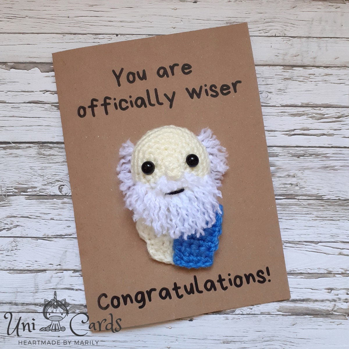 Ancient Greek Philosopher Card, Graduation Crochet Card, Socrates ...