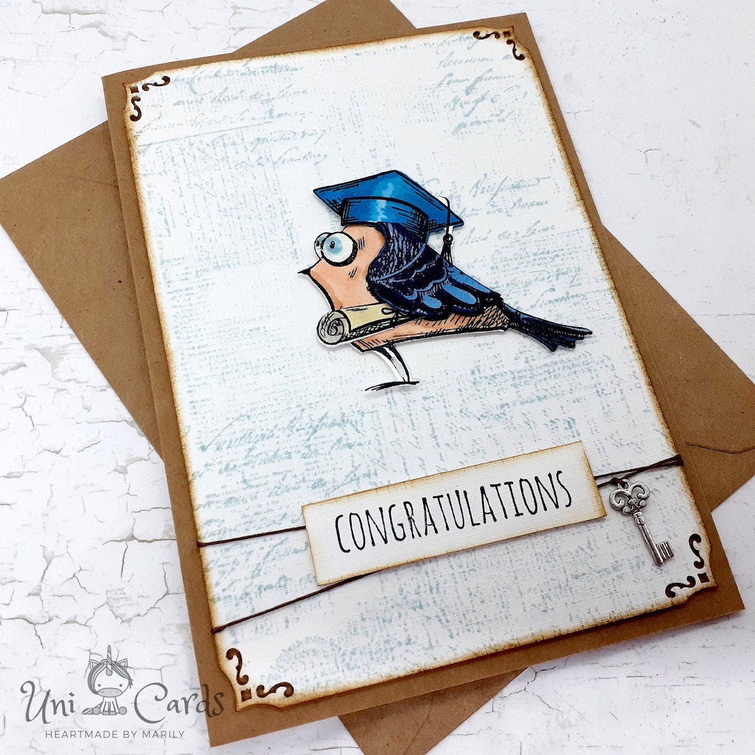 Handmade Graduation Card, Congratulations Card for Graduates - Etsy