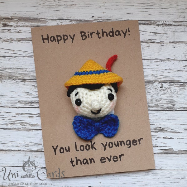 Crochet Card - Etsy