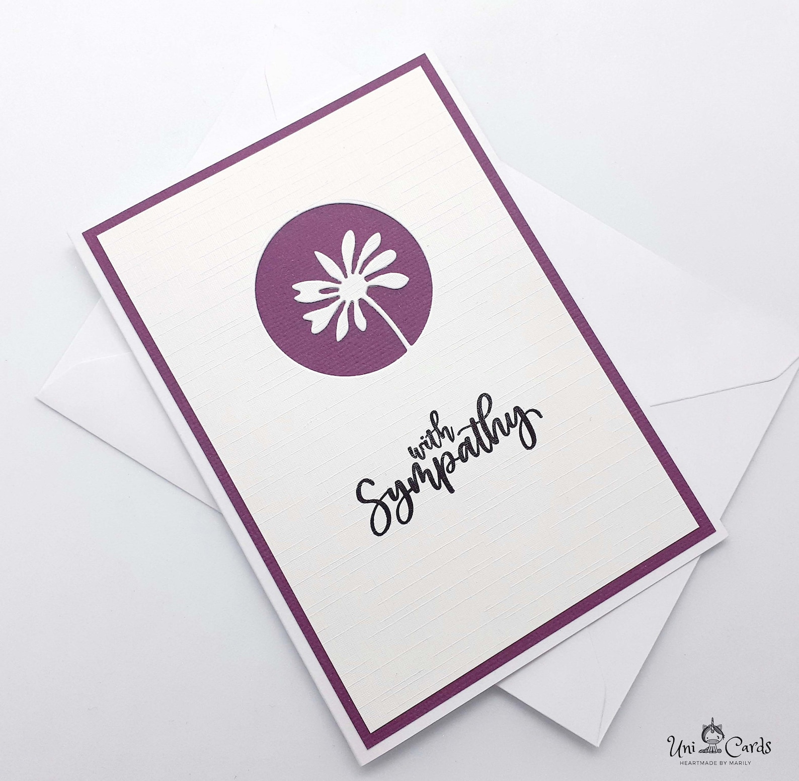 Handmade Sympathy Card Condolences - Etsy