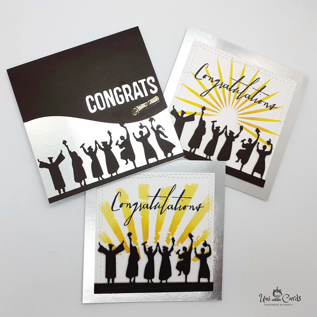 Handmade Graduation Card, Congratulations Card - Etsy