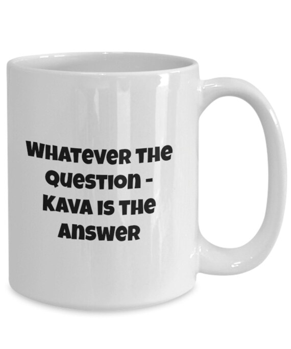 Novelty Mug Kava Bar Drinkers Funny Mugs Gift Idea Cup | Etsy