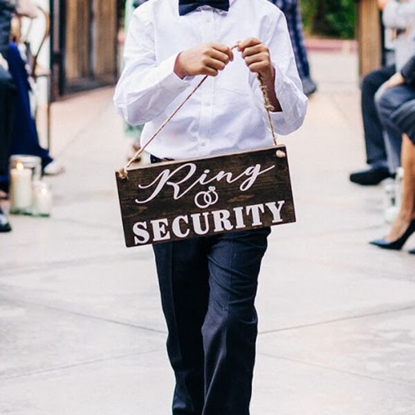 Ring Security Sign - Etsy