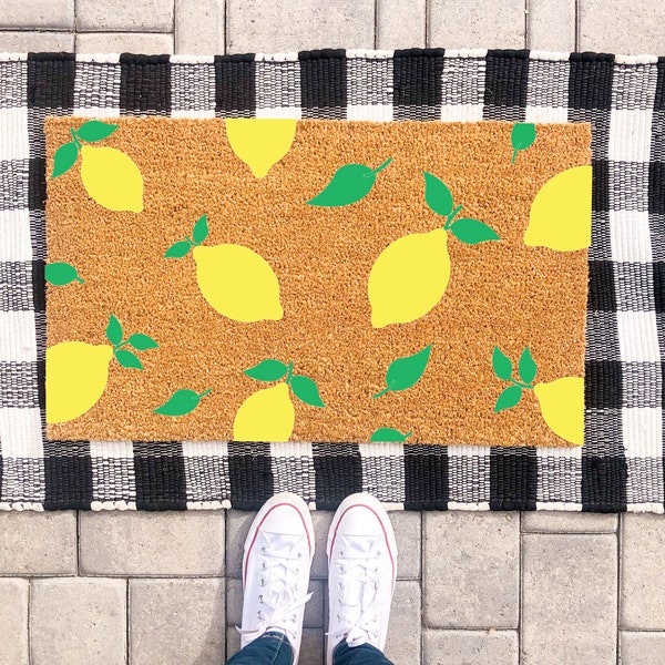 Hola Welcome Mat - Etsy