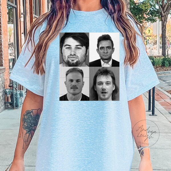 Koe Wetzel Morgan Wallen Zach Bryan Mugshot - Etsy